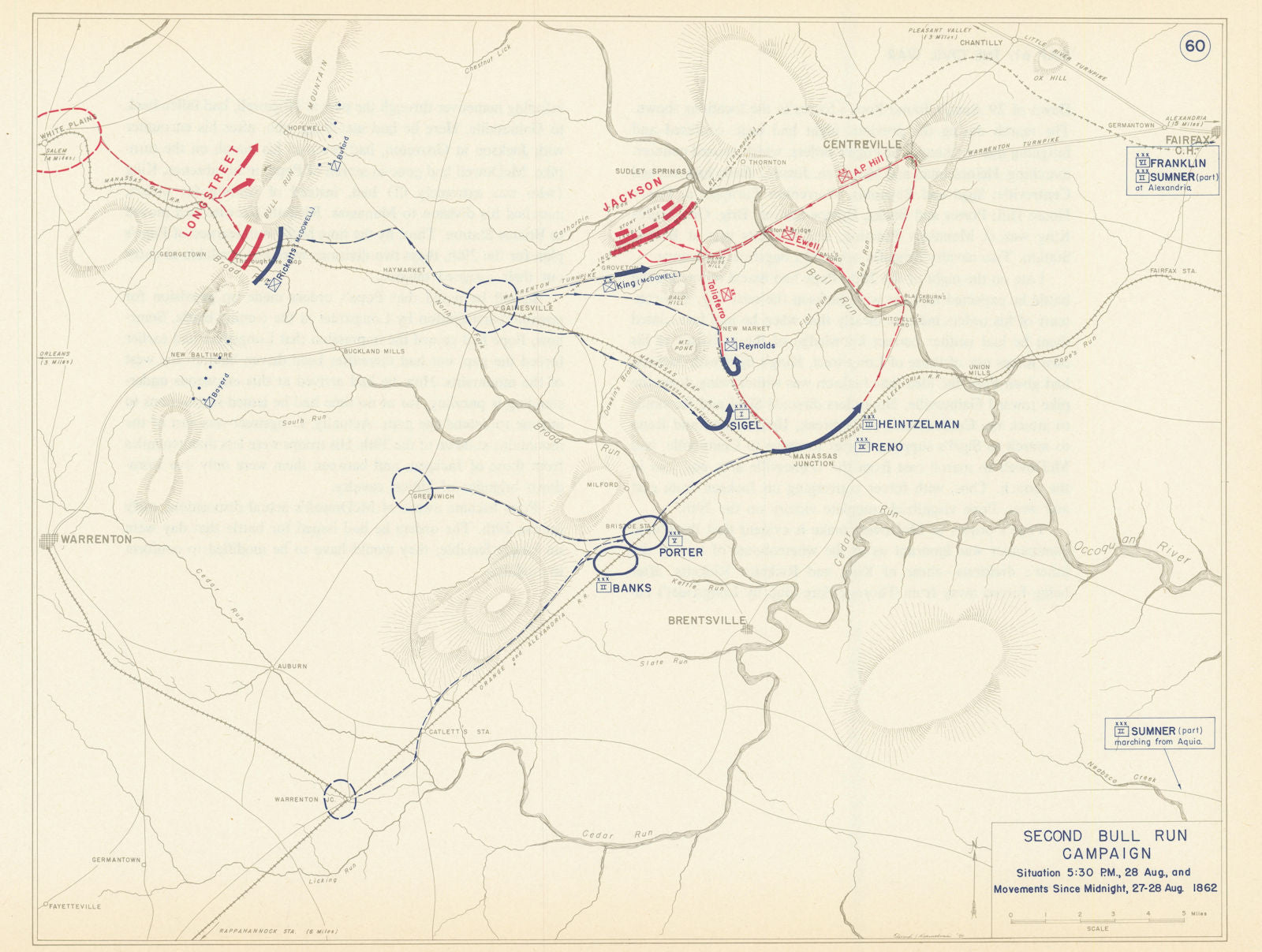 American Civil War. 27-28 August 1862. Second Battle of Bull Run 1959 ...
