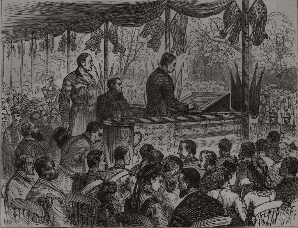 July 4th in Philadelphia: Richard Lee reading Declaration of ...