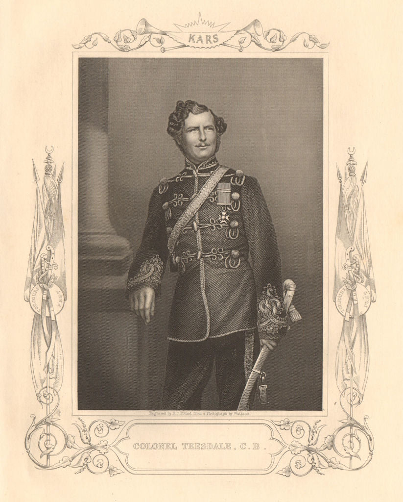 CRIMEAN WAR. Colonel (later Major-General) Christopher Charles Teesdale ...