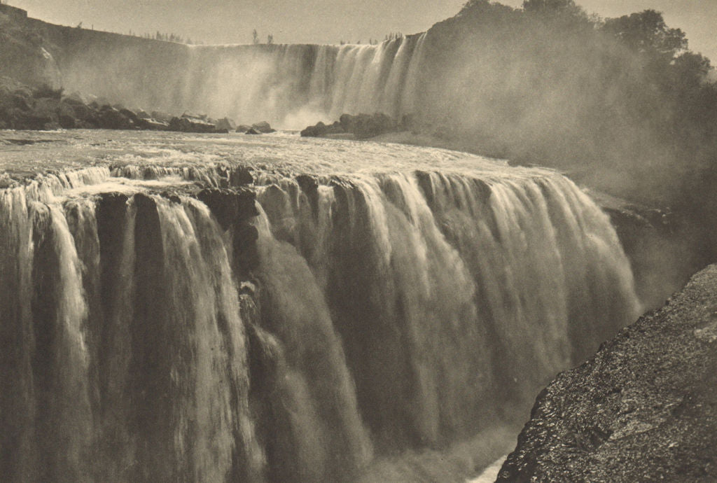 CHILE. Salto del Laja. Waterfalls 1932 old vintage print picture ...