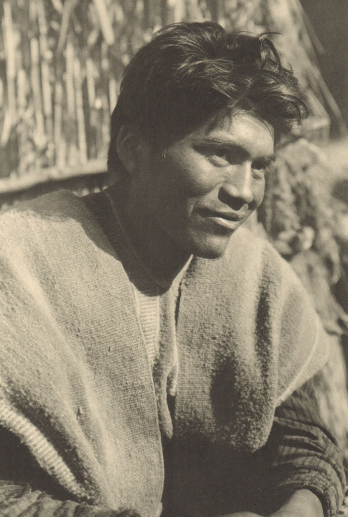 CHILE. Lumaco. Joven / Young Araucano. Mapuche 1932 old vintage print ...
