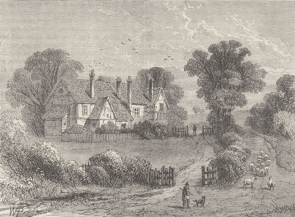 MARYLEBONE. The Lord Mayor's banqueting House, Oxford Road, 1750 ...