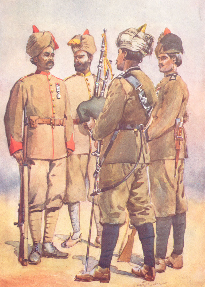 FRONTIER FORCE. 51st Sikh Piper Punjabi; 56th Sagri Khattaks; 59th ...