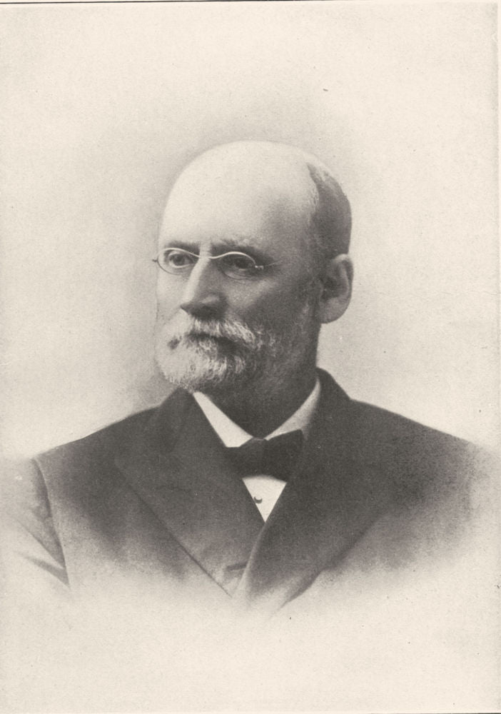 DR WILLIAM T HARRIS. United States Commissioner of Education 1907 old ...