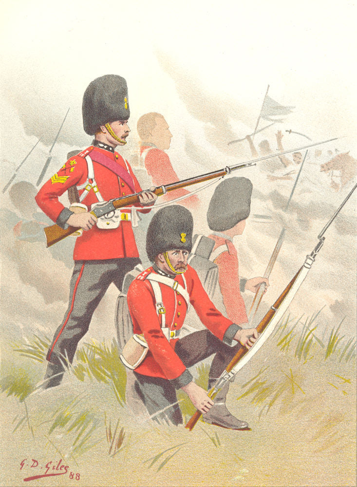 BRITISH ARMY UNIFORMS.87th – Princess Victoria's(Royal Irish Fusiliers ...