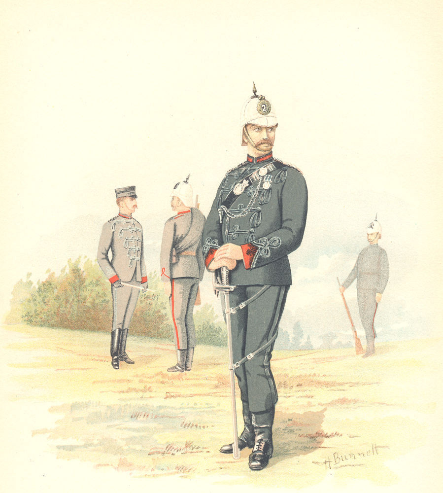 CANADIAN MILITIA (ARMY) UNIFORMS. The 2nd Queen's Own Rifles (Canada ...