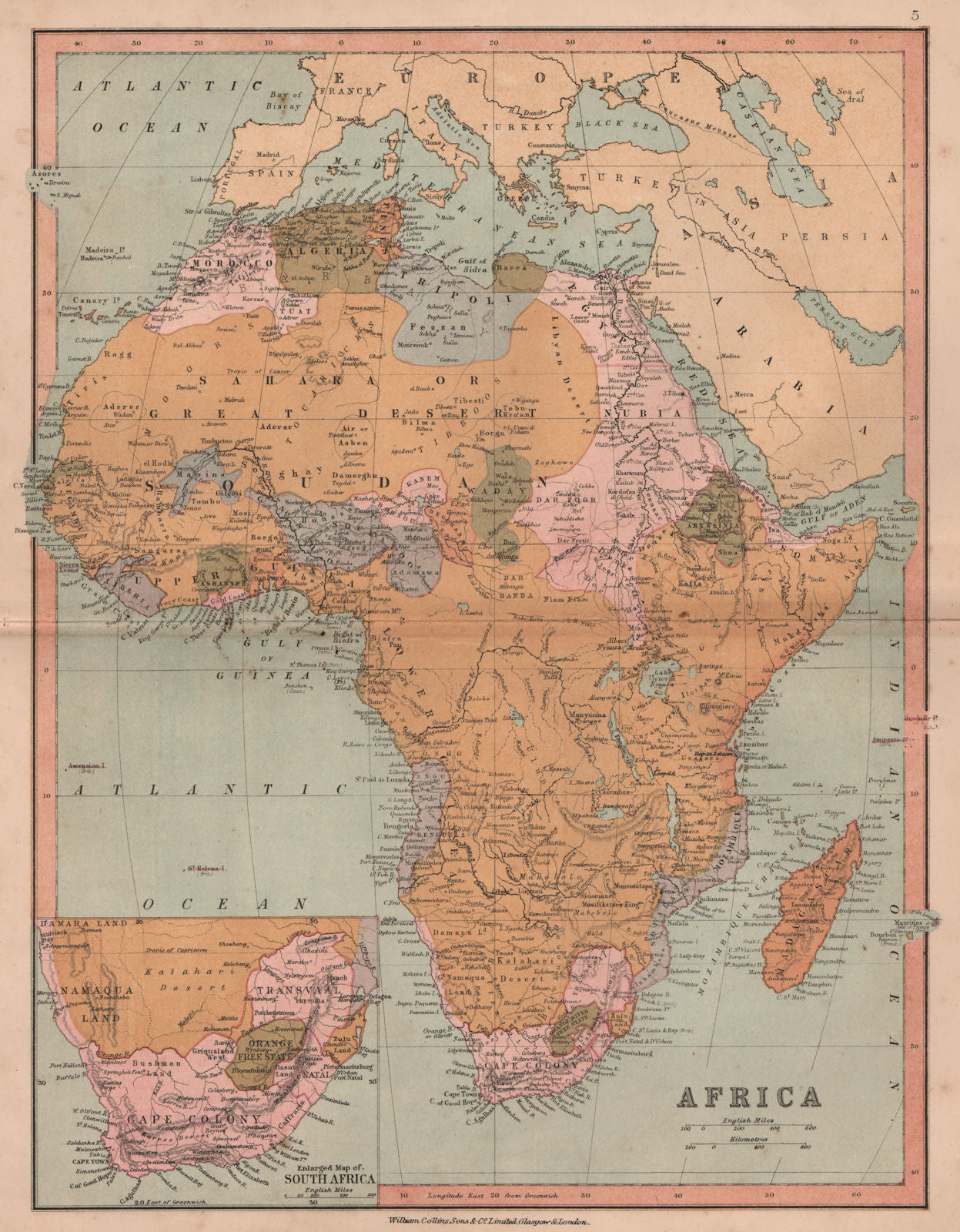 EARLY COLONIAL AFRICA. Mostly uncolonised, pre-"Scramble for Africa ...