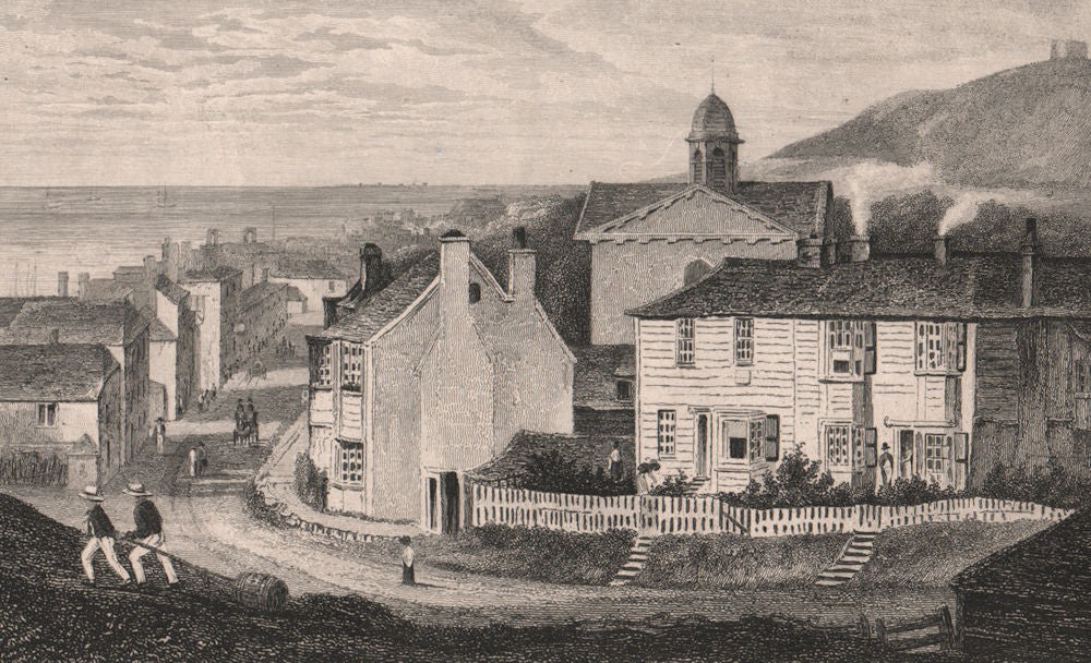 Sandgate, Kent, with the New Chapel, from the Folkestone Road. SHEPHERD ...