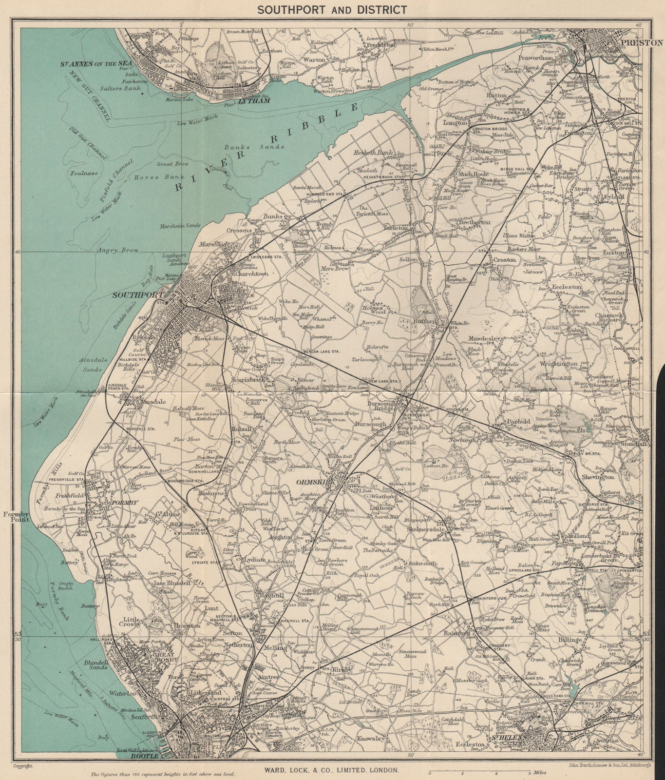 WEST LANCASHIRE Southport Lytham St Annes Preston Ribble Crosby Bootle ...