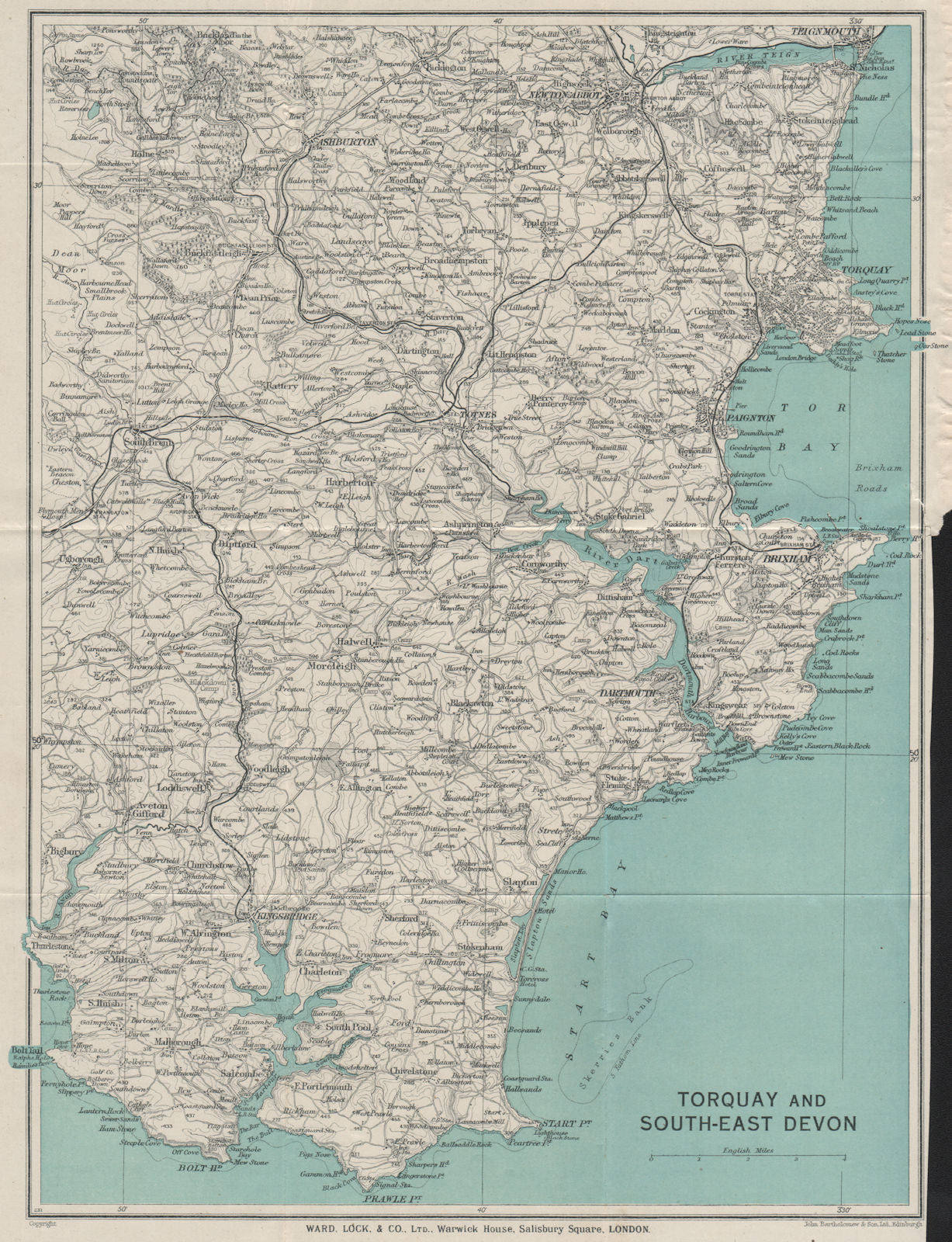 SOUTH HAMS & TORBAY Paignton Brixham Totnes Salcombe Kingsbridge. Devon ...
