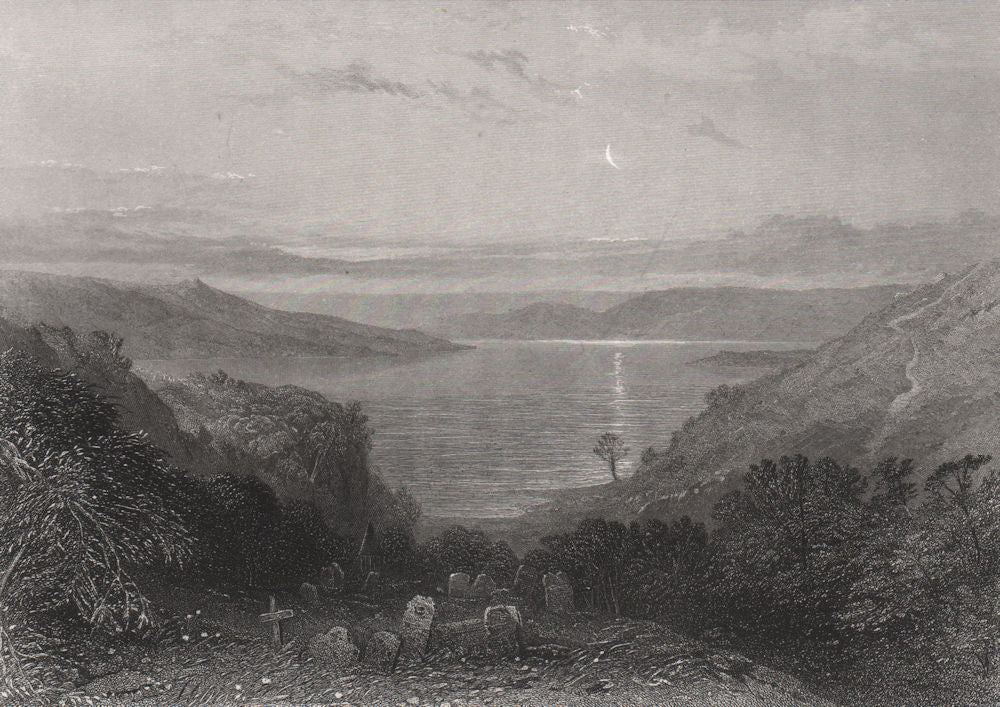 "Quarantine Burial Ground, Port Jackson", by BOOTH/PROUT. NSW ...