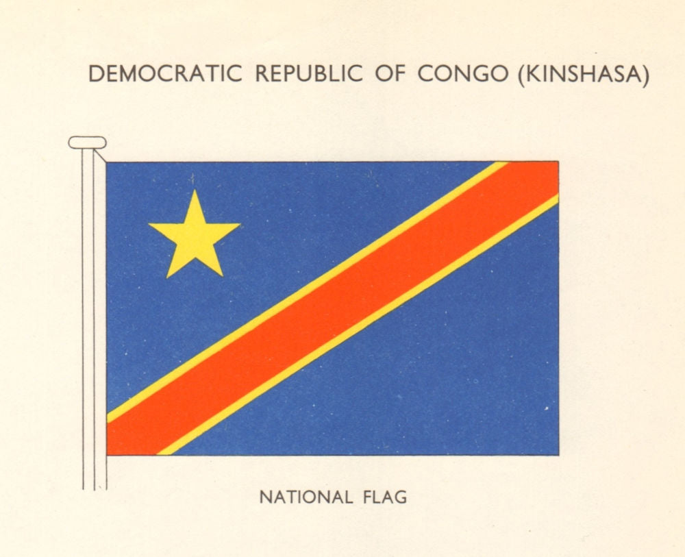 CONGO FLAGS. Democratic Republic of Congo (Kinshasa). National Flag ...
