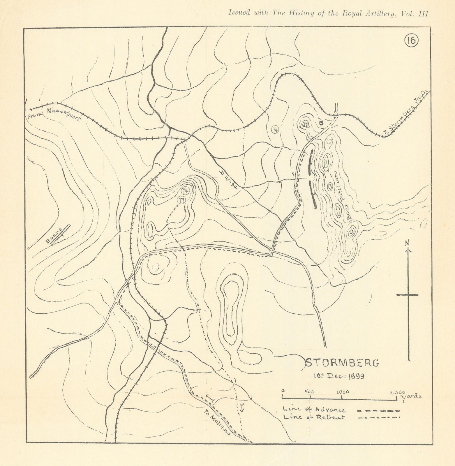 Battle of Stormberg 1899. 2nd Boer War. South Africa. Royal Artillery ...