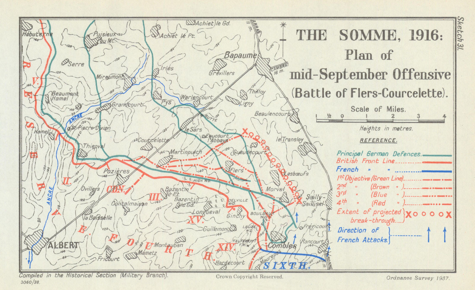 Battle of the Somme 1916 Mid-September Offensive Flers-Courcelette. WW1 ...