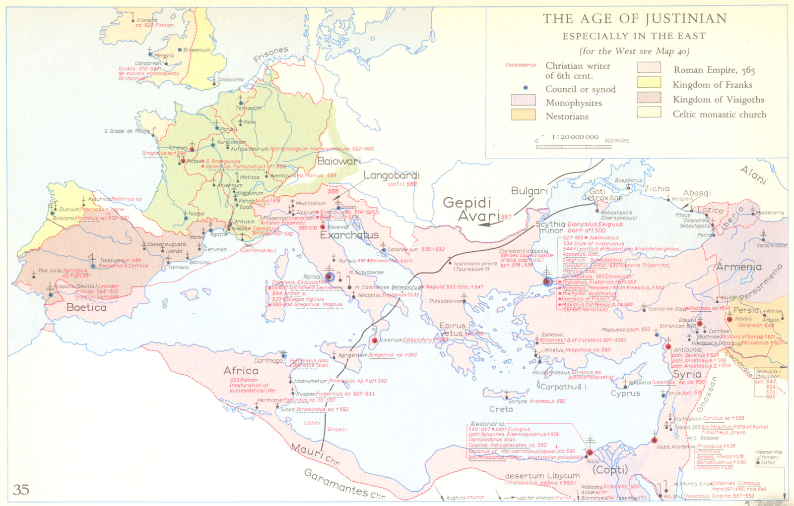 CHRISTIANITY.The Age of Justinian especially in the east 1958 old ...