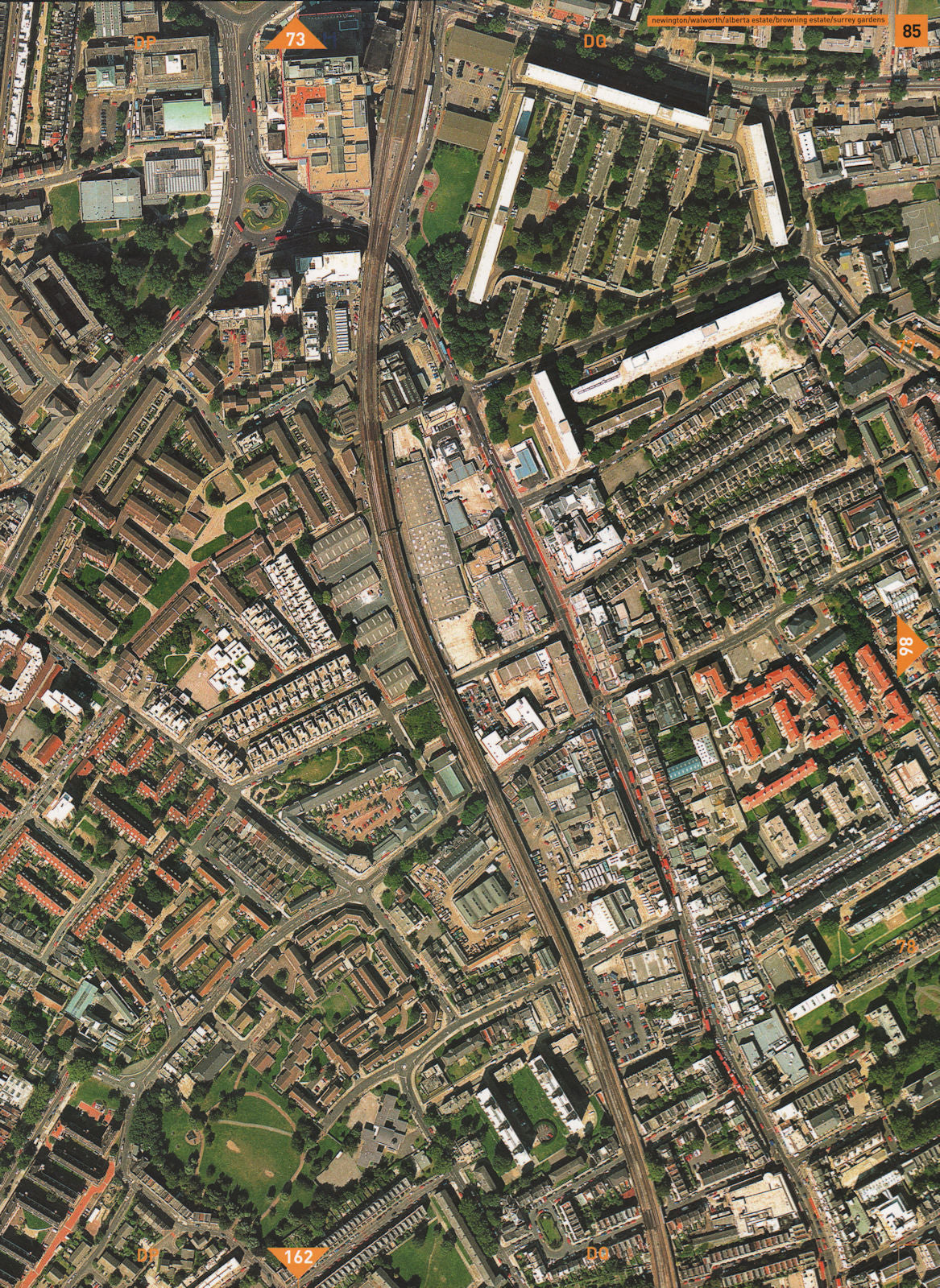 WALWORTH SE17.Newington Walworth Alberta/Browning Estate Surrey Gardens ...