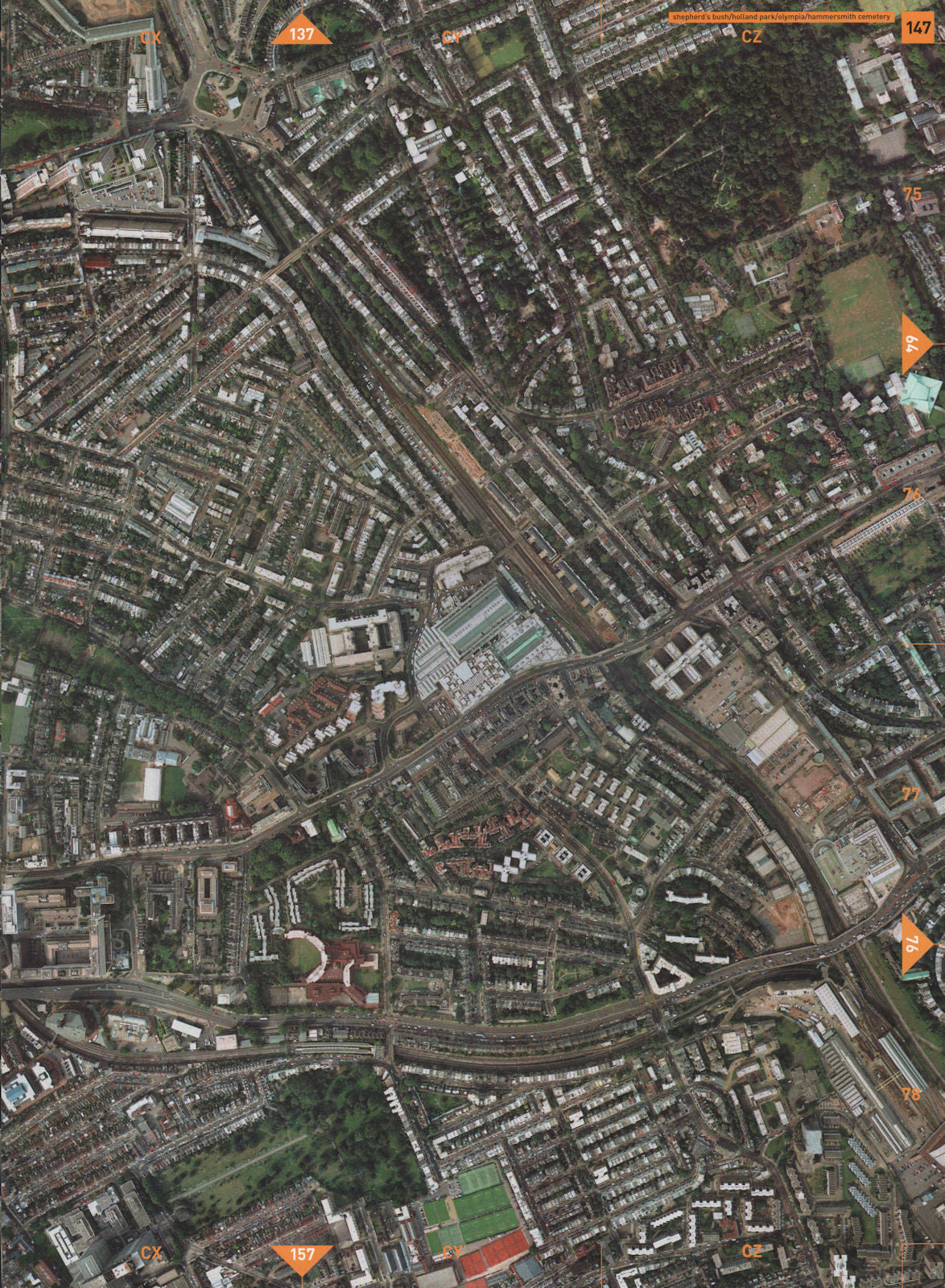 HAMMERSMITH W14 W6 W8.Shepherd's Bush Holland Park Olympia Barons Court ...