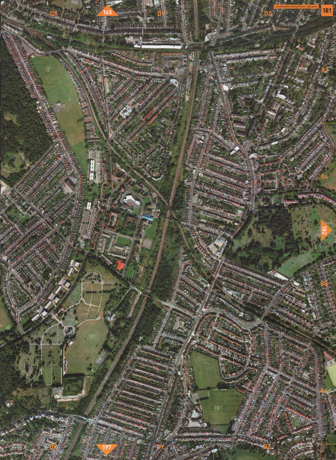 BROCKLEY SE15 SE4 SE23. Nunhead Honor Oak Crofton Park 2000 old vintage ...