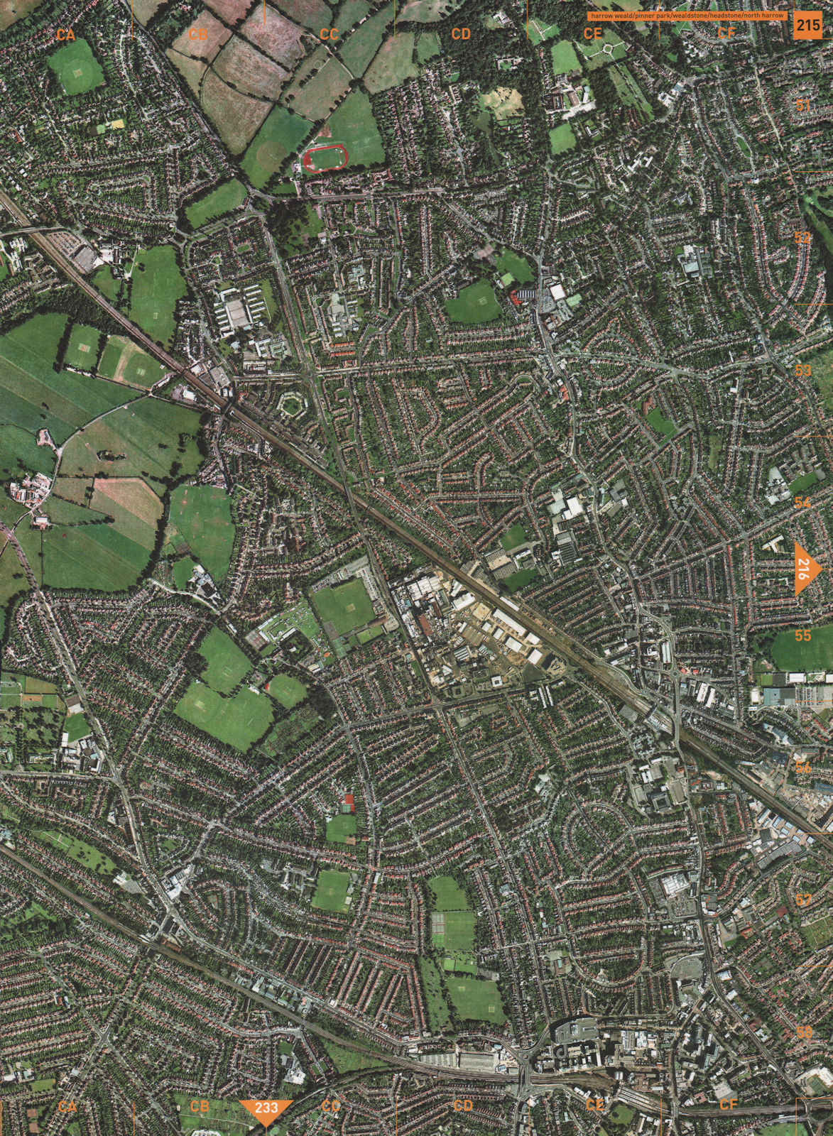 WEALDSTONE. Harrow Weald Pinner Park Wealdstone Headstone North Harrow ...