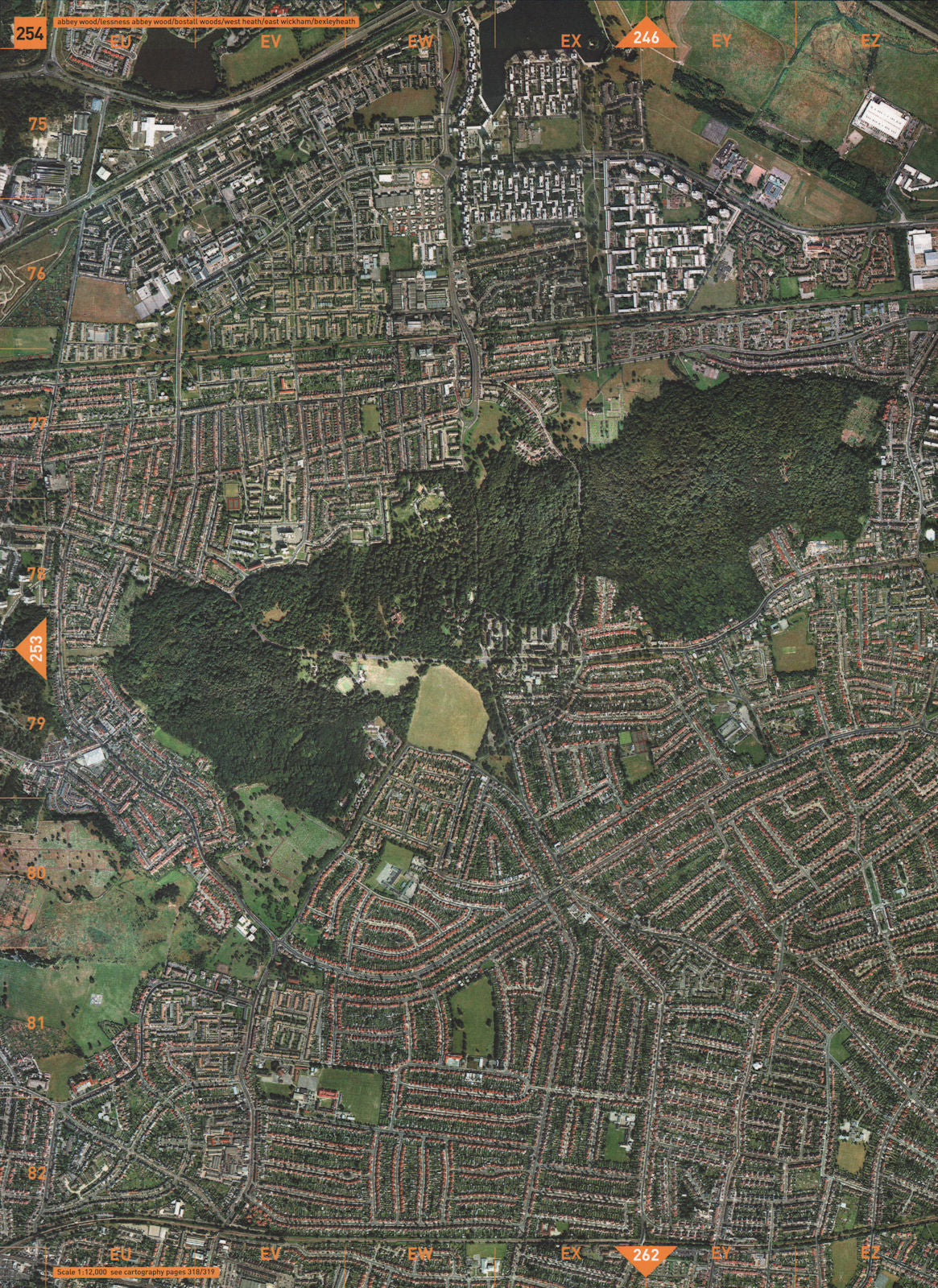 ABBEY WOOD SE2. Lessness Bostall Woods East Wickham Bexleyheath 2000 ...