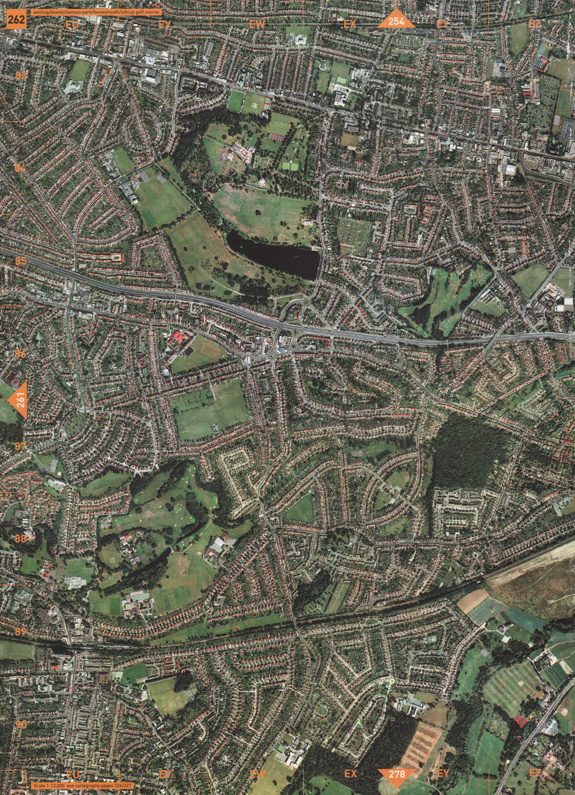 BEXLEY. Welling Bexley Danson Park Bexleyheath Sidcup Golf Course 2000 ...