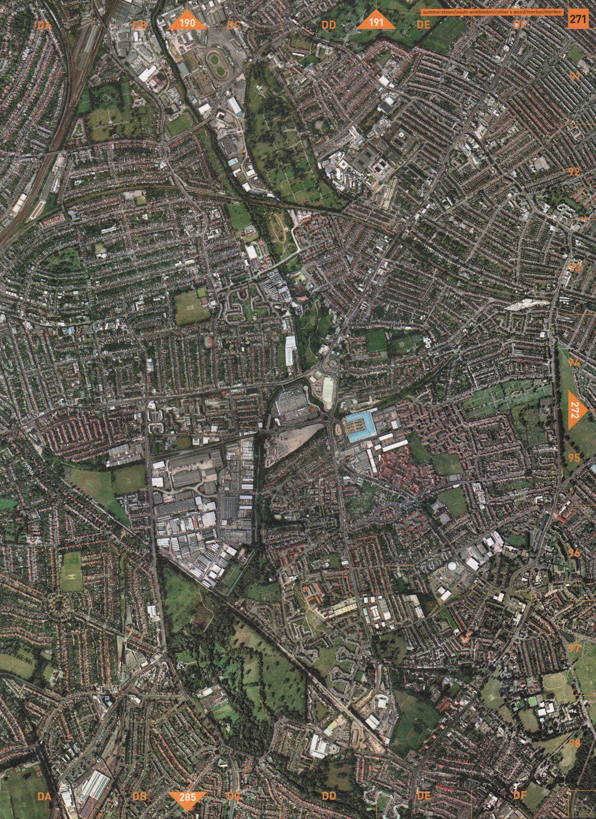 MERTON SW19 SW17. Summerstown South Wimbledon Collier's Wood Morden ...