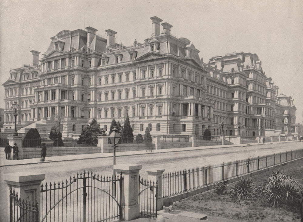 State, War & Navy (now Eisenhower Executive Office) Building ...