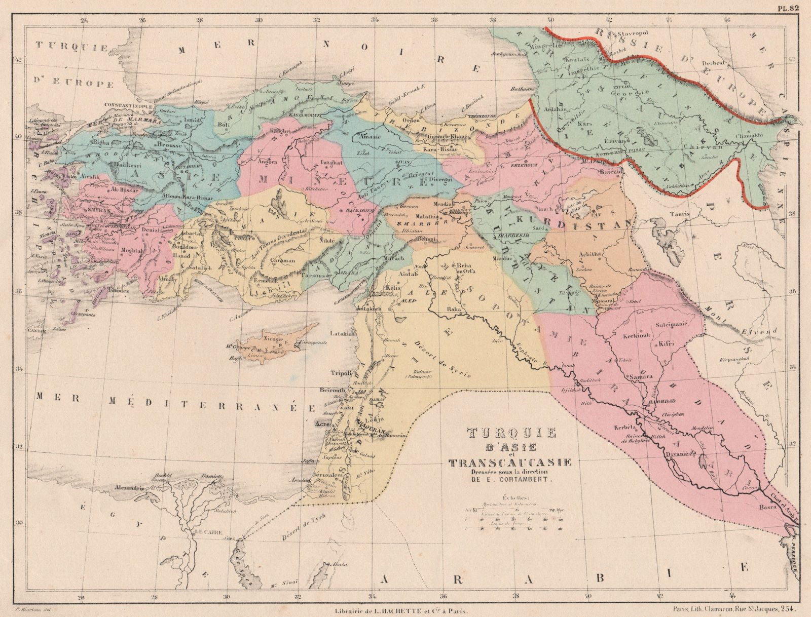 TURKEY IN ASIA. Transcaucasia. Mesopotamia Syria Levant Iraq Cyprus ...