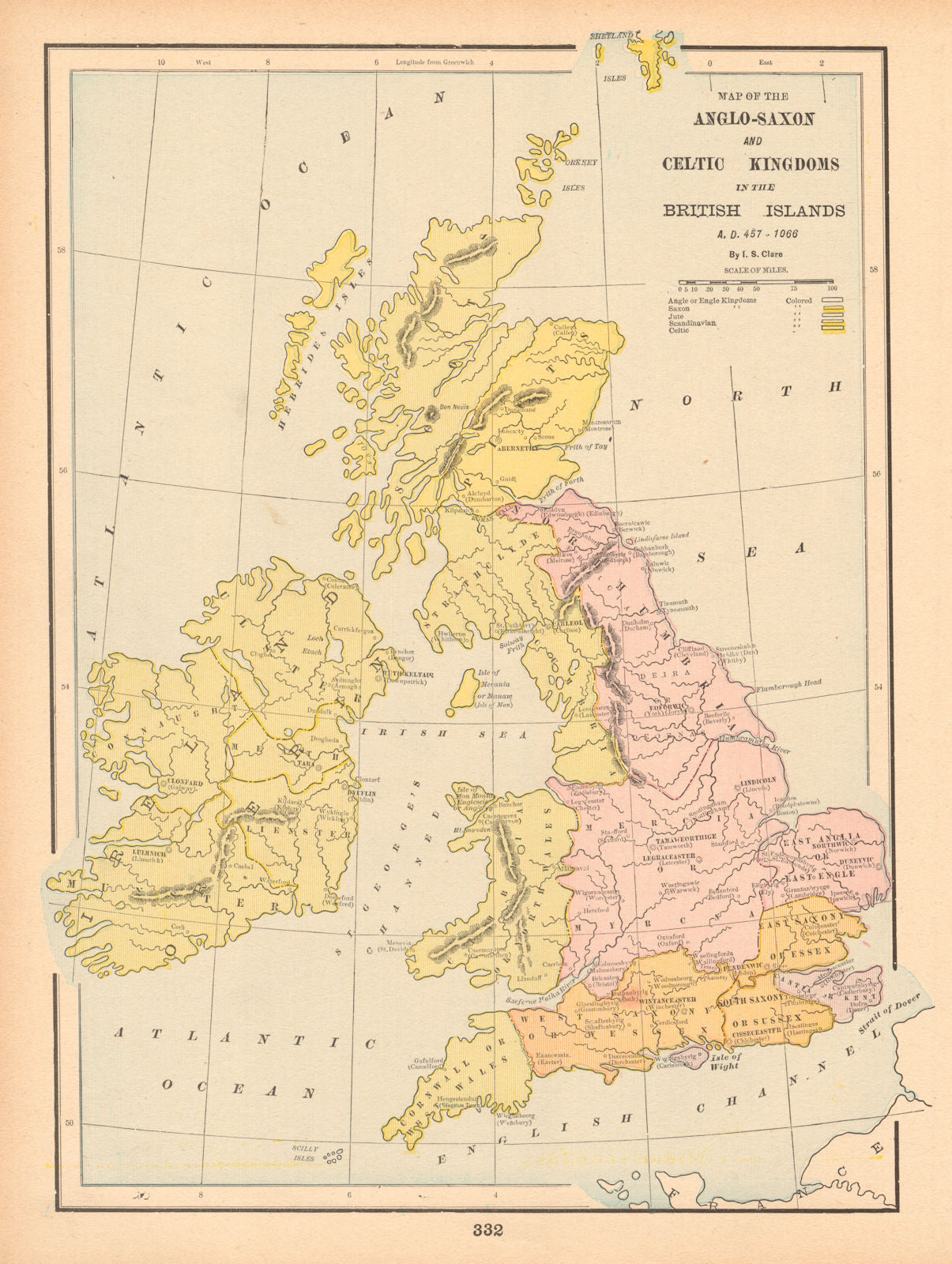 Anglo Saxon & Celtic Kingdoms in the British Isles AD 457-1066. CLARE ...