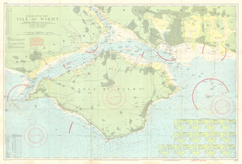 Imray Yachting Chart C3. England - South Coast - Isle of Wight & Solent ...