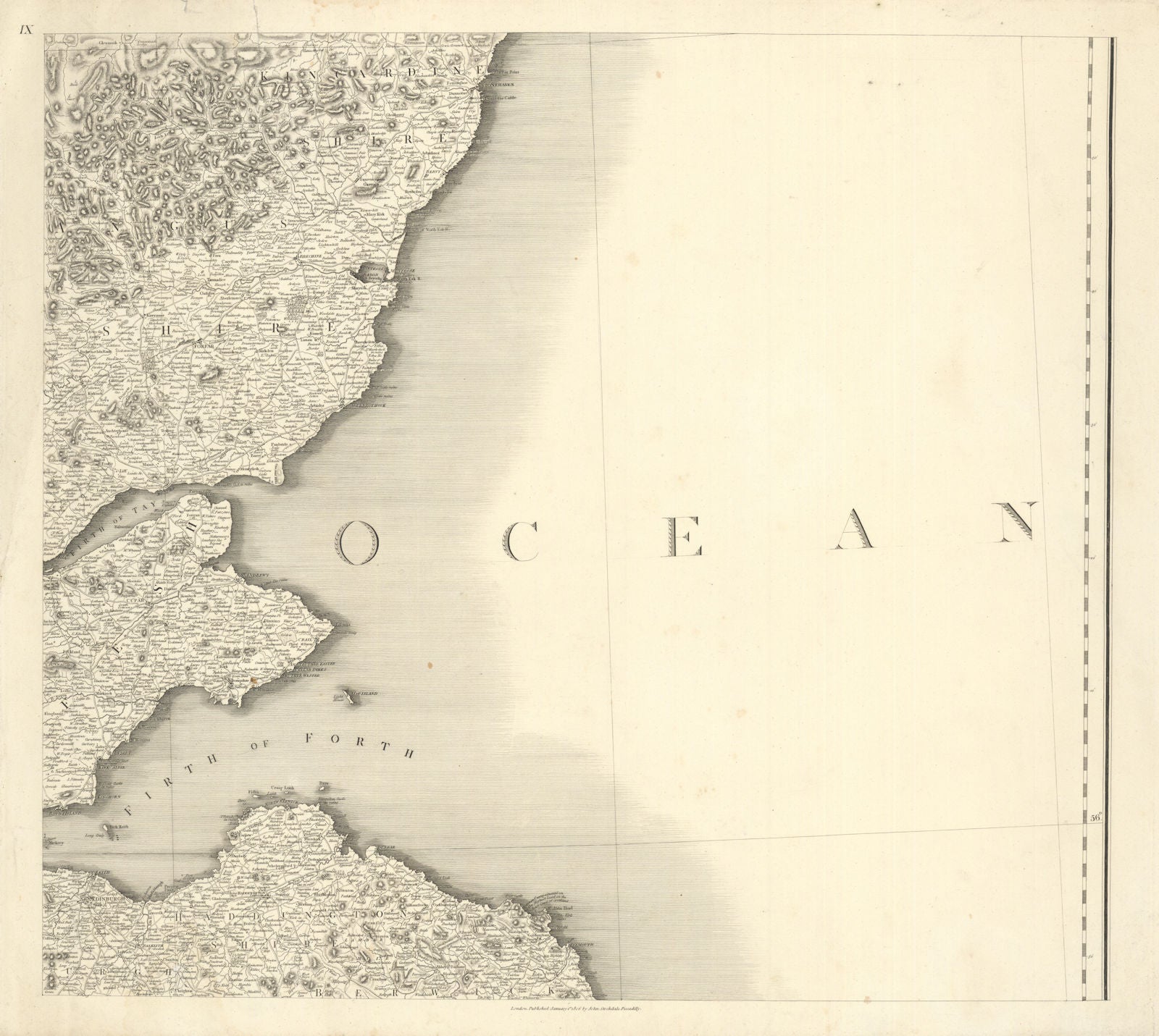 #9 Firths of Forth & Tay. East Scotland Coast. Fife Angus-shire ...