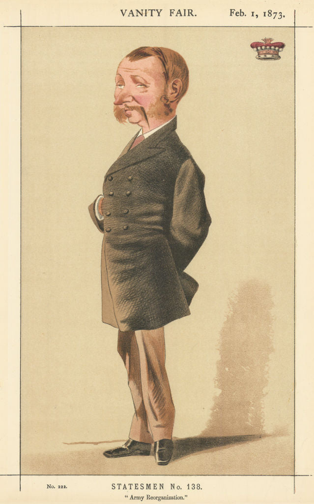 VANITY FAIR SPY CARTOON The Earl of Galloway 'Army reorganisation ...