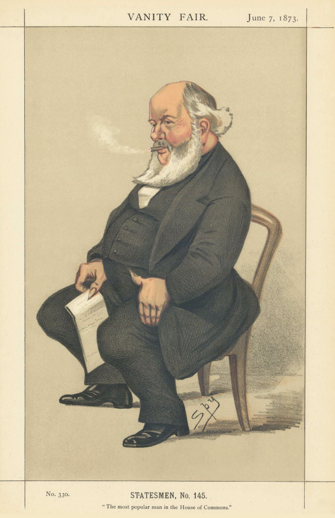 VANITY FAIR SPY CARTOON Robert Dalgleish 'The most popular man in the ...