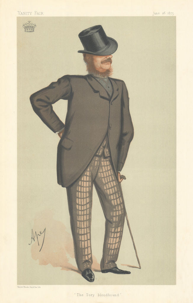 VANITY FAIR SPY CARTOON W Nevill, Earl of Abergavenny 'The Tory ...
