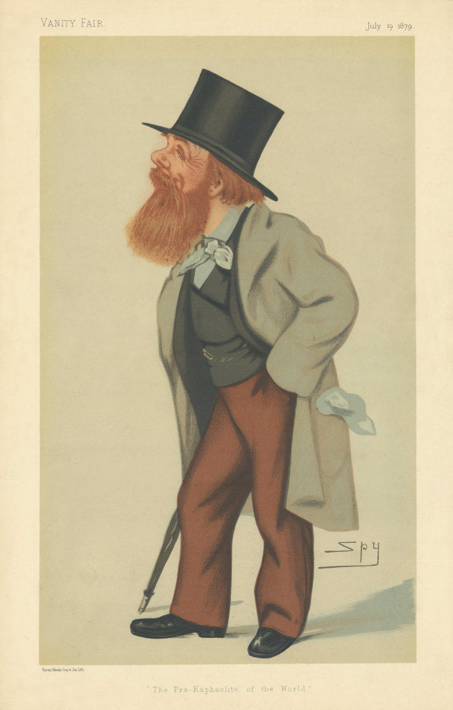 VANITY FAIR SPY CARTOON William Holman Hunt The Pre-Raphaelite of the ...